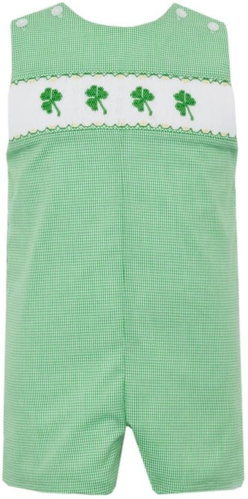 Shamrock Smocked Jon Jon – Duck Duck Goose
