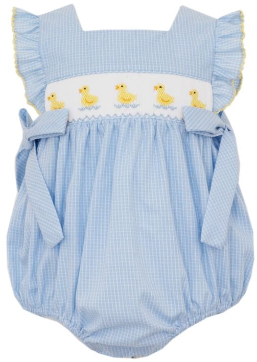 Ducks Smocked Bubble - Girl – Duck Duck Goose
