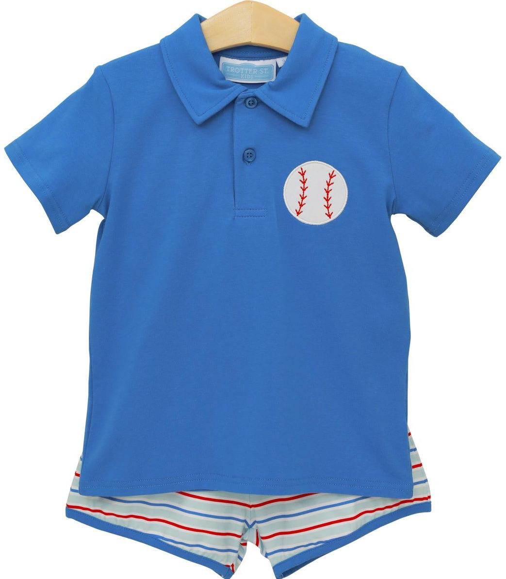 Play Ball Polo Short Set – Duck Duck Goose