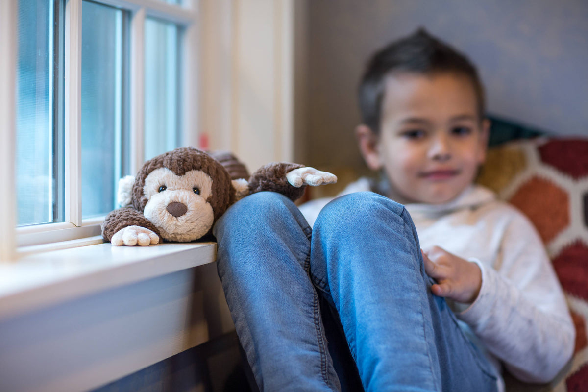 Cozy Toes Monkey – Duck Duck Goose