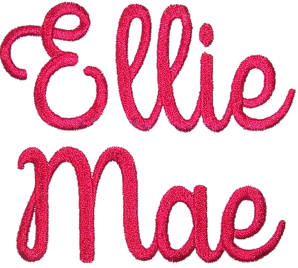 Ellie Mae Name Font – Duck Duck Goose