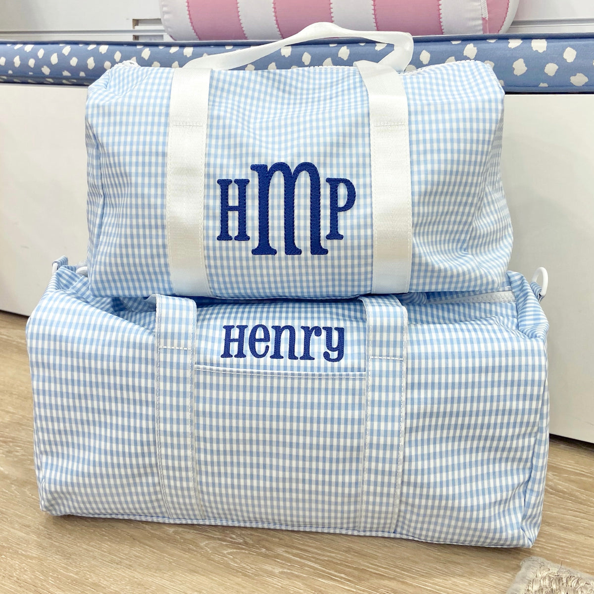 Henry Vintage Stitch Monogram – Duck Duck Goose