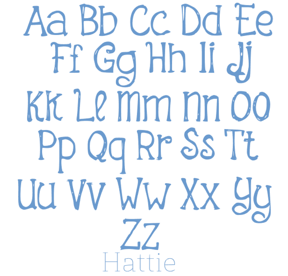 Hattie Font – Duck Duck Goose