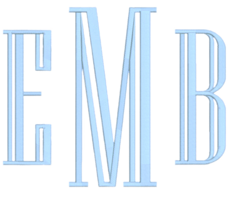 Boys Initial Fonts – Duck Duck Goose