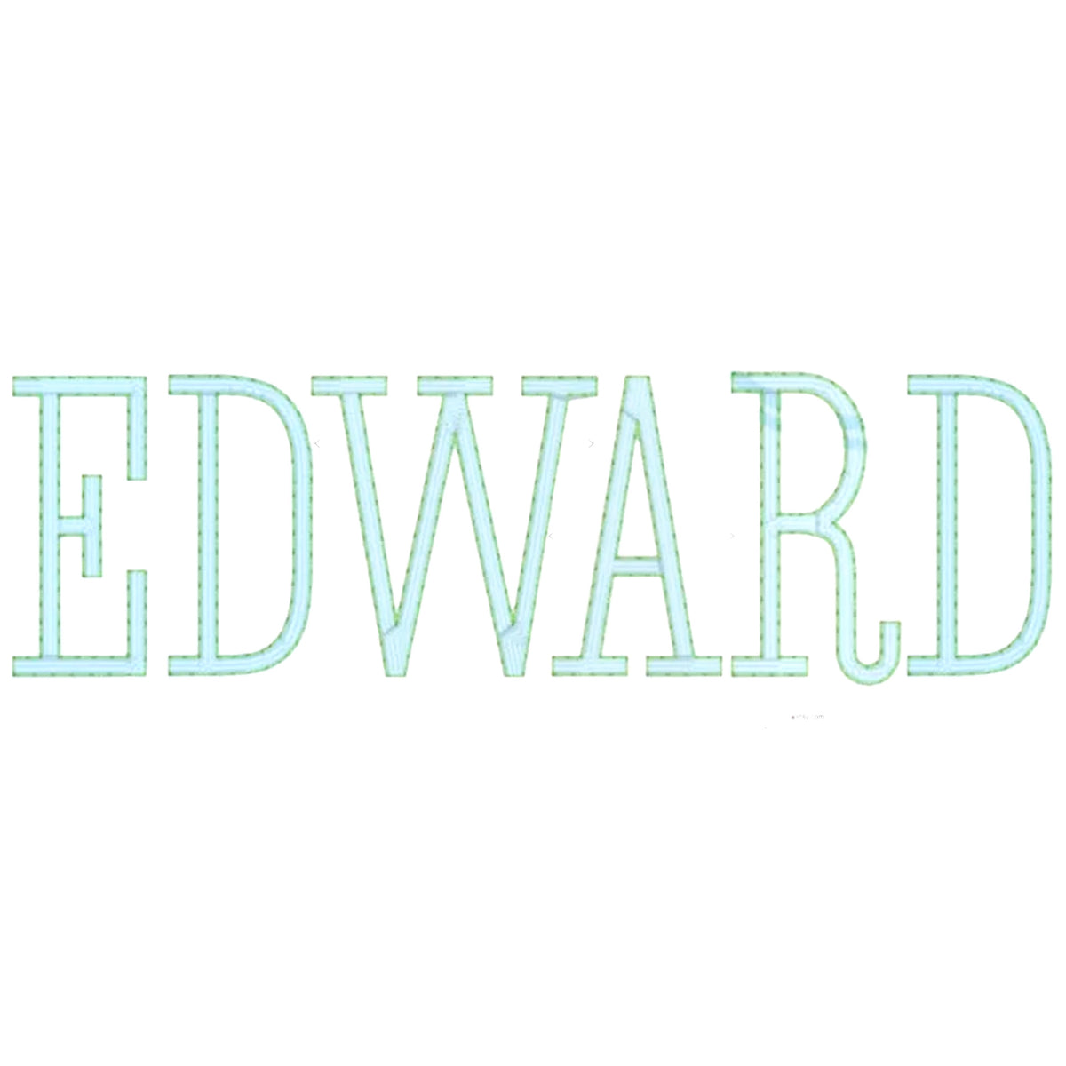 Edward Outline Name Font – Duck Duck Goose